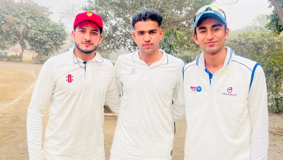 Three centuries in one DDCA league game