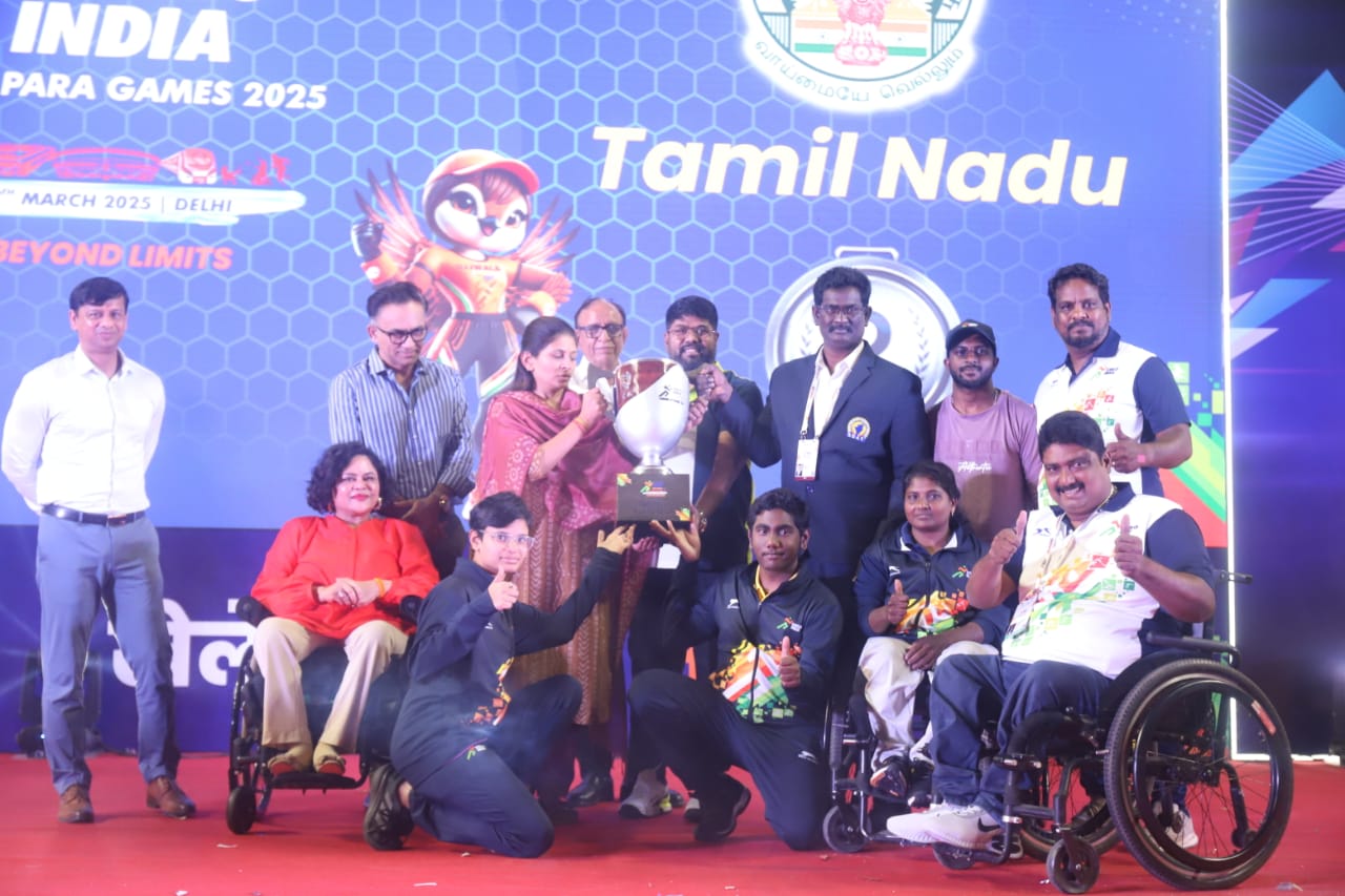 Haryana emerges champion of Khelo India Para Games
